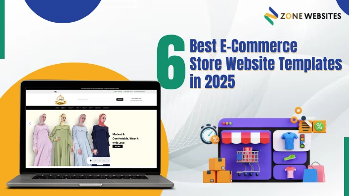 6 Best E-Commerce Store Website Templates
